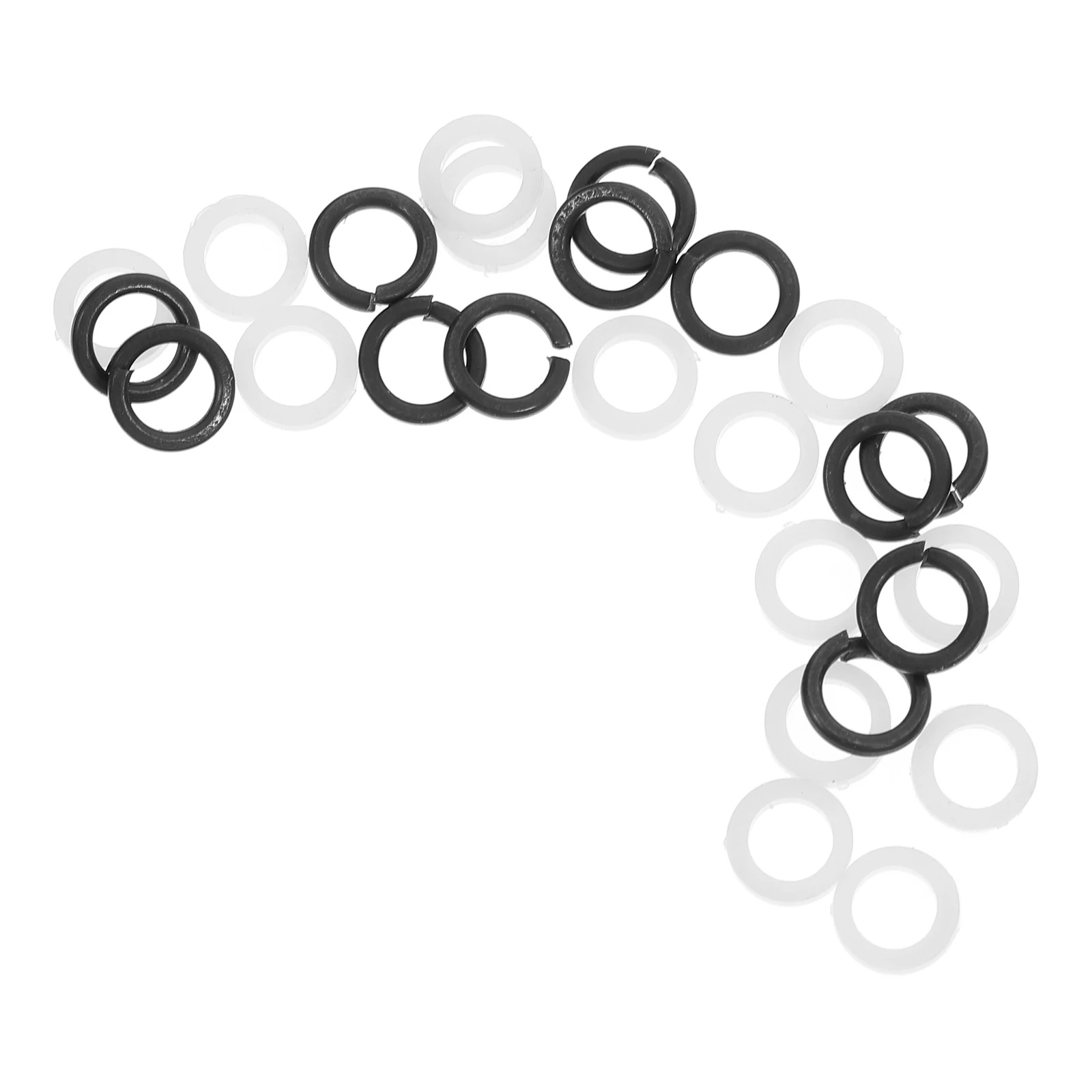 24Pcs Double Layer Guitar Tuner Washer Set Plastic Metal Gaskets Tuning ...