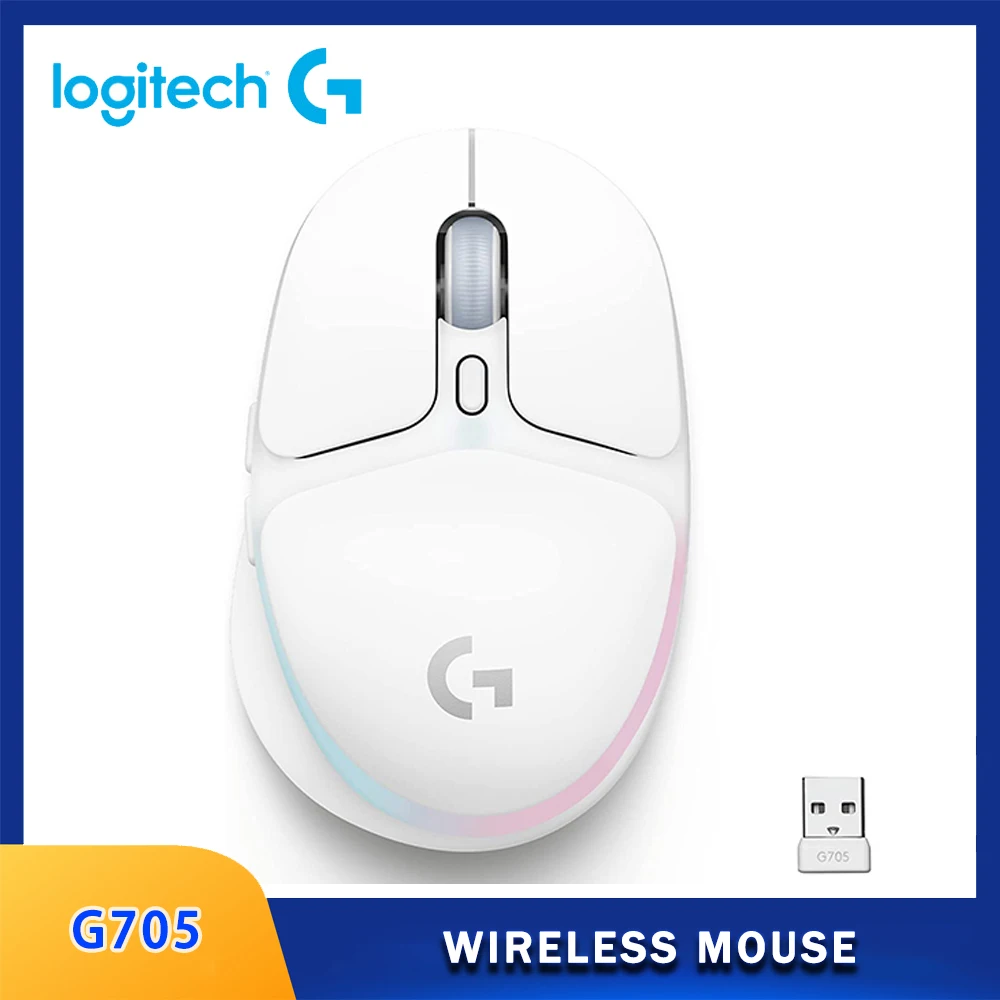 Logitech ratón inalámbrico G705 para juegos, dispositivo con Bluetooth ...