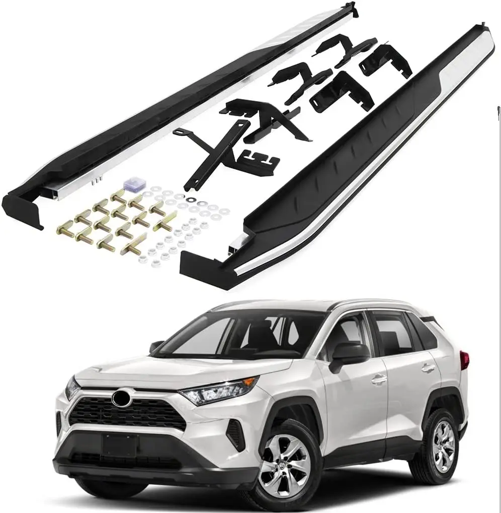 For-TOYOTA-RAV4-2019-2024-Running-Board-Side-Step-Nerf-Bar-pedal ...