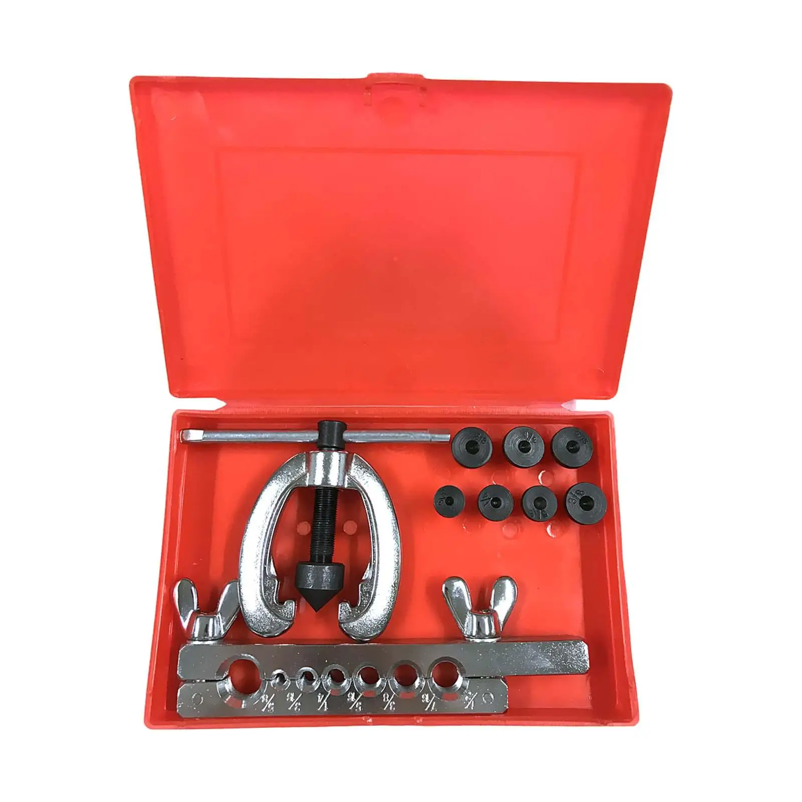 Double-Flaring-Tool-Kit-7-Adapters-Tube-Flaring-Tools-for-Refrigeration ...