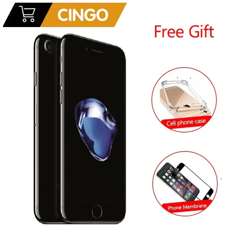 Unlocked Apple iPhone 7 4G LTE Cell Phone 32/128GB/256GB IOS 12.0MP ...