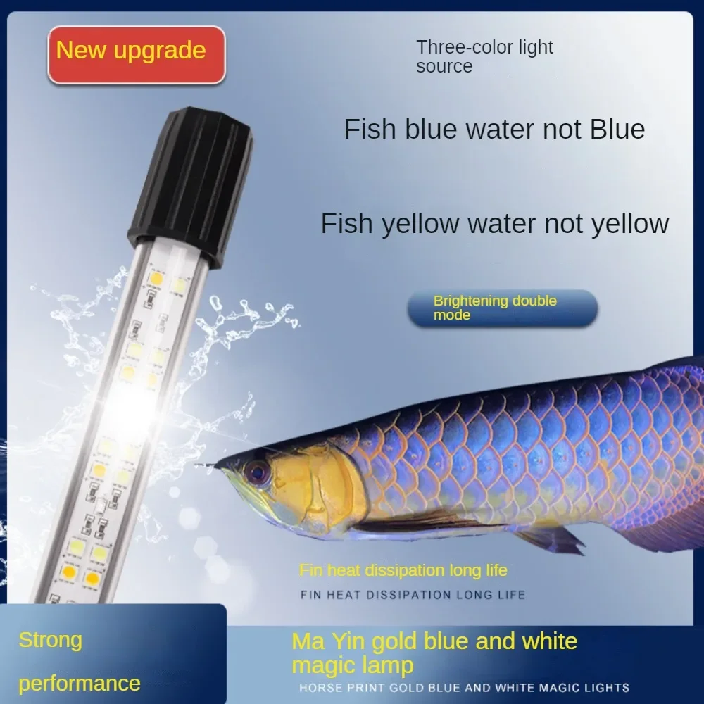 Submersible LED Fish Tank Light For Arowana Fish Tank,Aquarium Light,2 ...