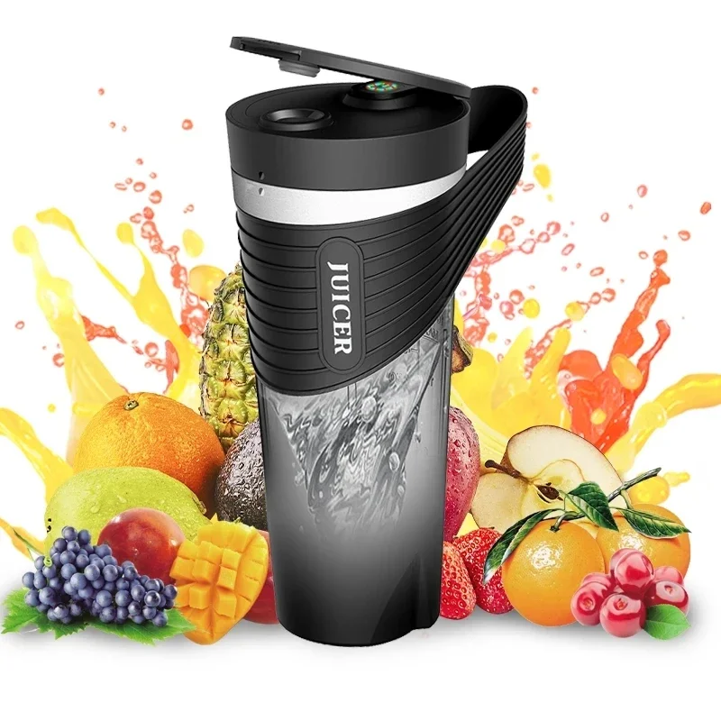 Portable-Fresh-Juice-Blender-450ML-Mixeur-Wireless-Rechargeable-Mini ...