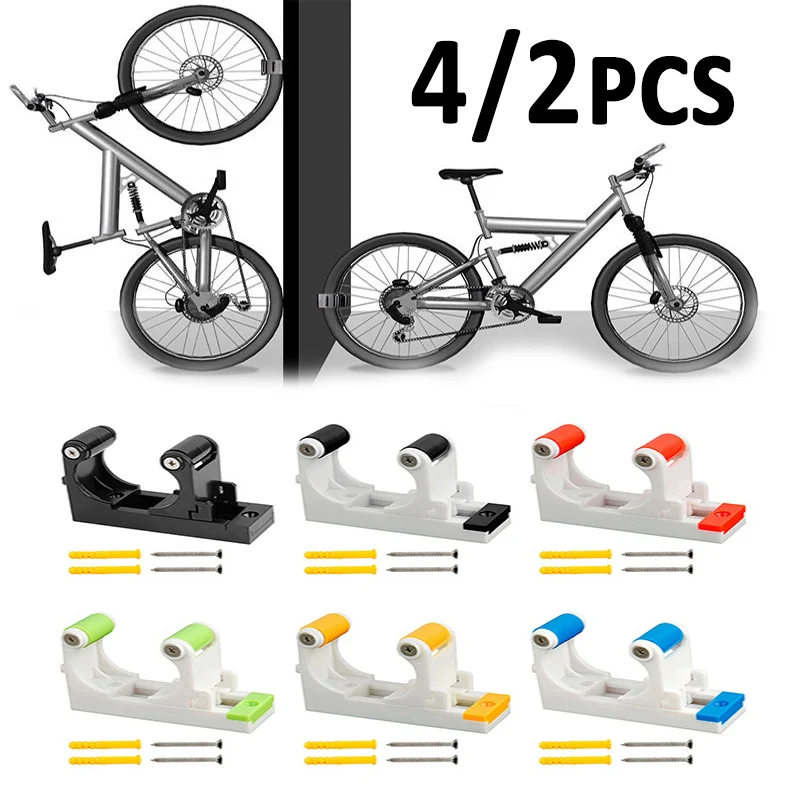 4-2PCS-Bicycle-Stand-MTB-Road-Bike-Wall-Clip-Mount-Parking-Holder ...