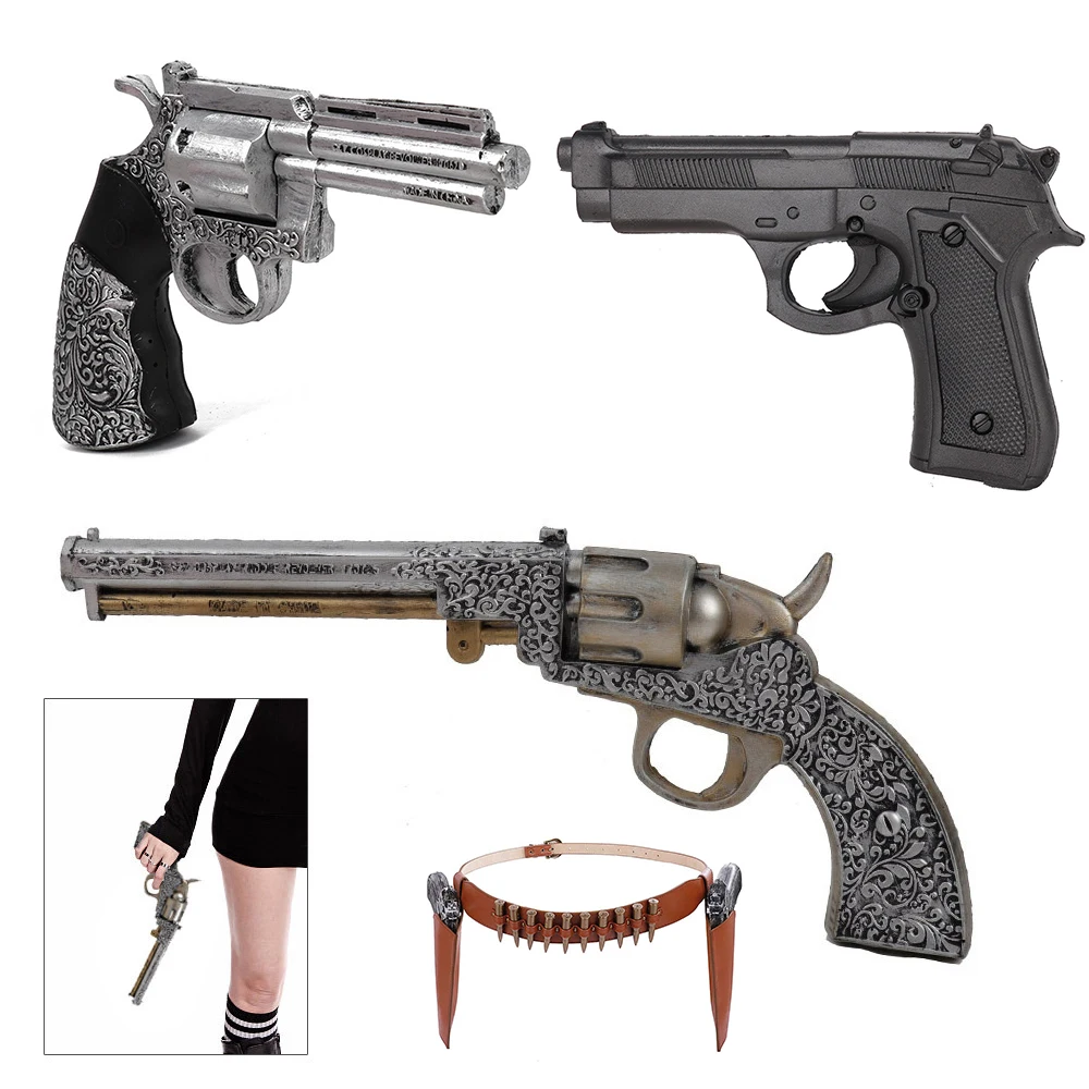 Modelo-de-pistola-Vintage-hecho-a-mano-Cosplay-de-vaquero-asesino ...