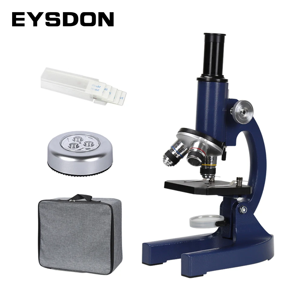 EYSDON Zoom 640X 1280X 1600X 2000X HD Biological Microscope for Kids ...