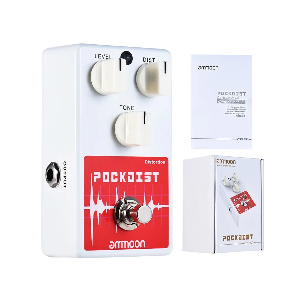 ammoon-POCKDIST-Distortion-Guitar-Pedal-Classic-Distortion-Guitar ...