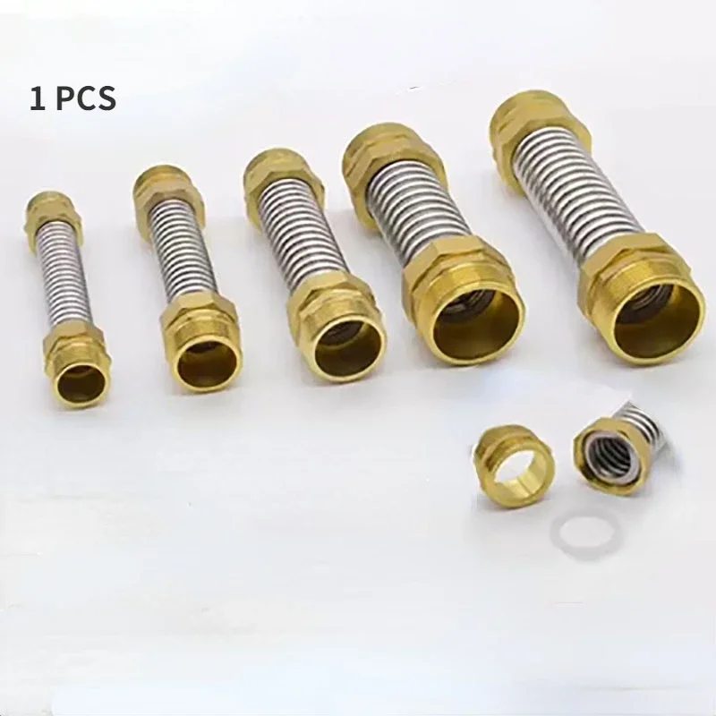 DN20-DN40-stainless-steel-belows-with-Connector-for-Fan-coil-unit-Pipe ...