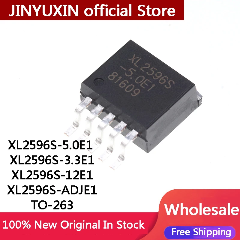 10Pcs New Original XL2596S 3.3E1 3V3 XL2596S 5.0E1 5.0 XL2596S 12E1 12 ...