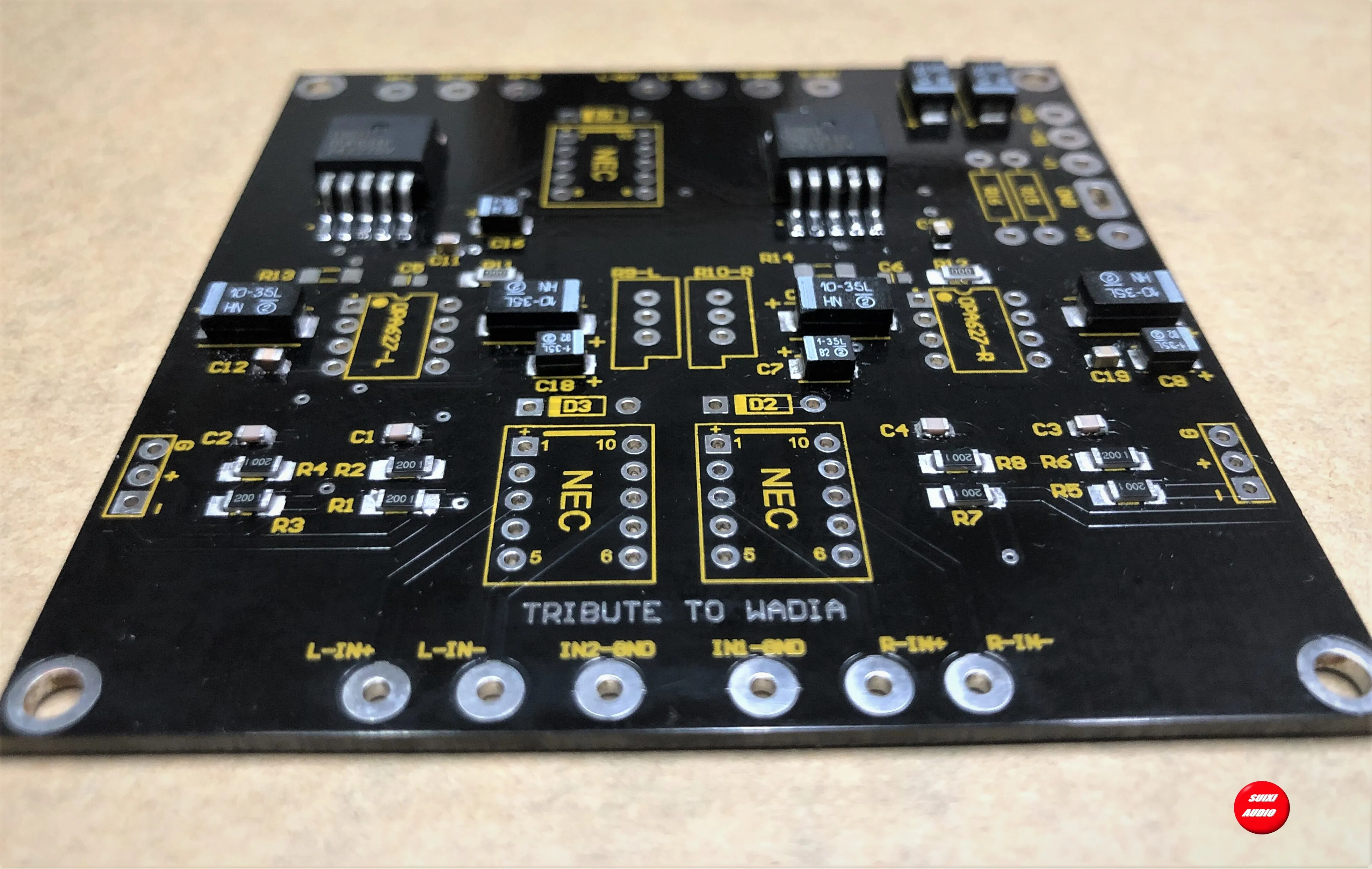 Wadia Buf634 lme49600 Balance To Single-ended, Amp, Analog Output PCB ...