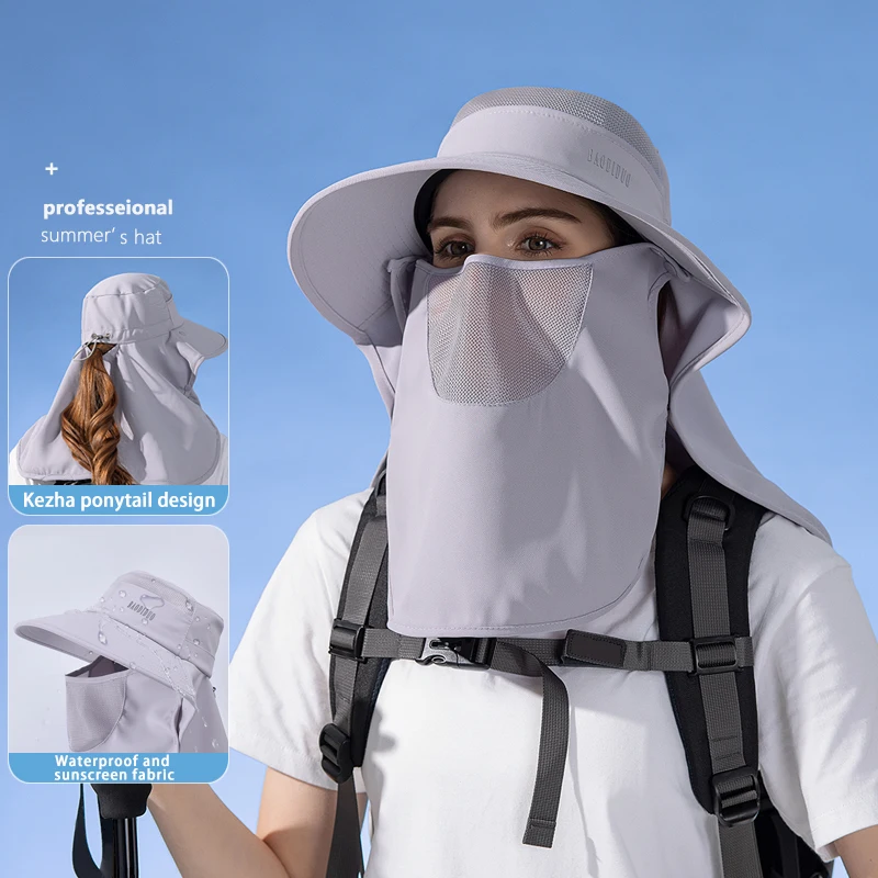 Xinbaoguan-100-Polyester-Spring-Summer-Big-Eaves-Shawl-Sun-Protection ...