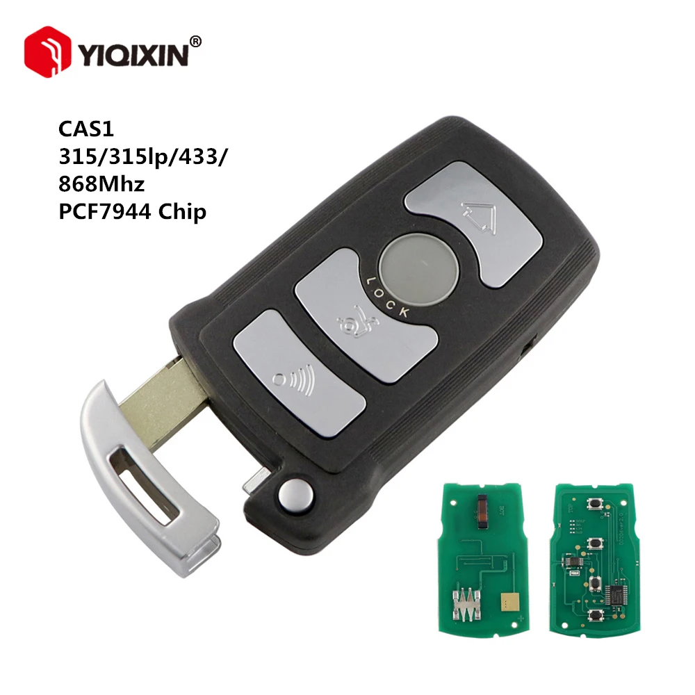 YIQIXIN 315/315LP/433/868Mhz Car Remote Key For BMW 7 Series 745i 750Li ...
