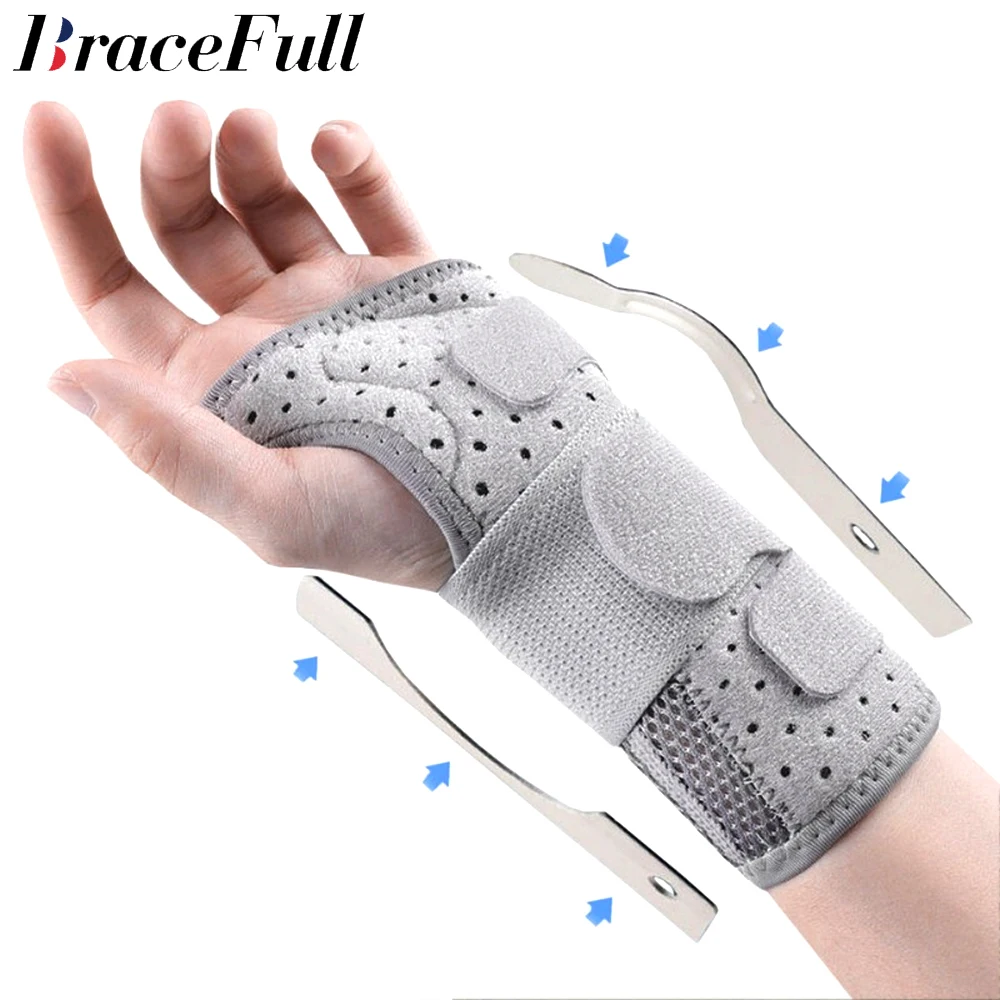 Breathable-Wrist-Support-Professional-Splint-Wrist-Brace-Protector-Band ...