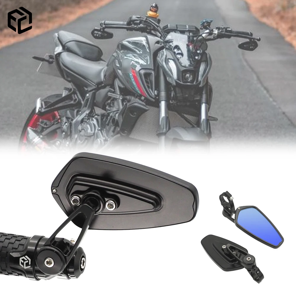 Modified-Motorcycle-Rearview-Side-Mirrors-For-Yamaha-MT09-MT03-YZF-R1 ...
