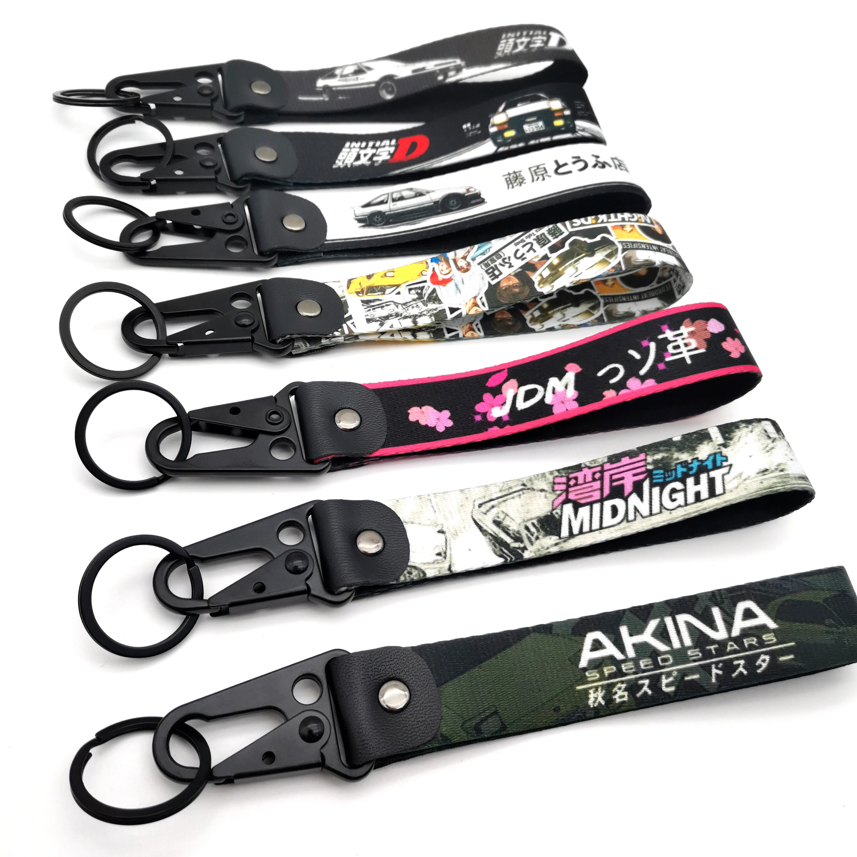 JDM-Car-Keychain-Initial-D-Key-Strap-Car-Nylon-Strap-Fujiwara-Tofu-Key ...