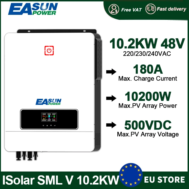 EASUN-POWER-48v-10200VA-10-2KW-Hybrid-Solar-Inverter-180A-Solar ...