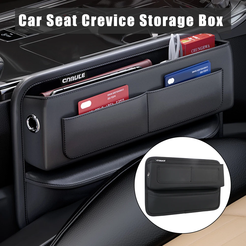 Car Stowing Tidying Interior Accessories Car Seat Crevice Storage Box ...