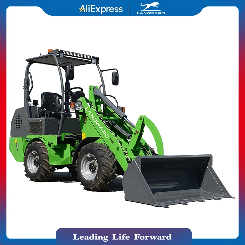 China-New-Electric-Small-Wheel-Loader-CE-ISO-Front-End-Loader-400KG ...