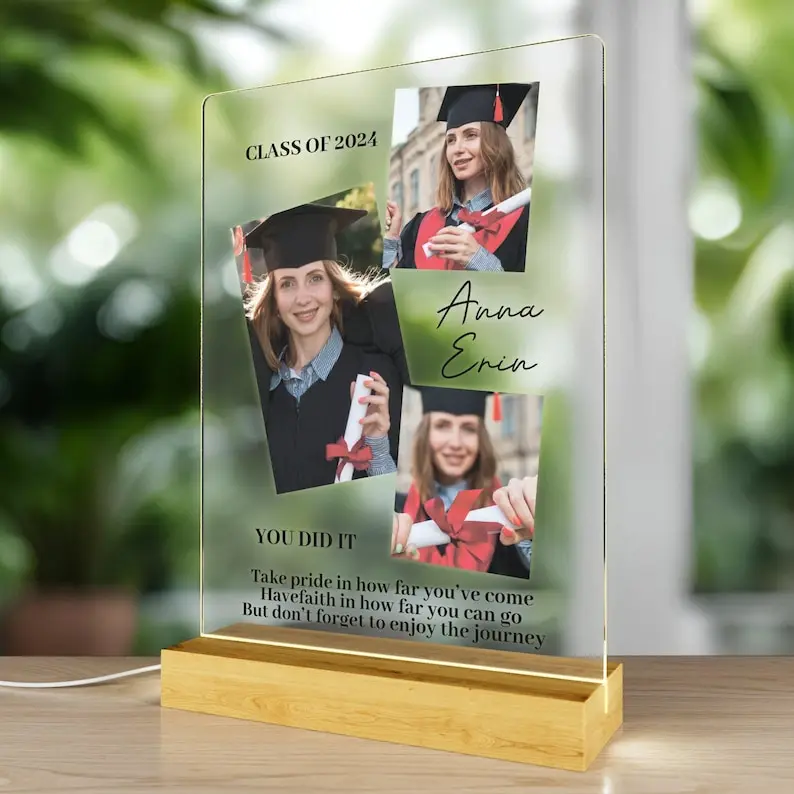 Personalized Graduation Plaque Celebrate Graduation 2025 Custom Acrylic ...