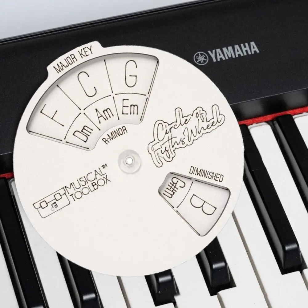 Wooden-Music-Melody-Wheel-Round-Log-Color-Modern-Instrument-Accessories ...