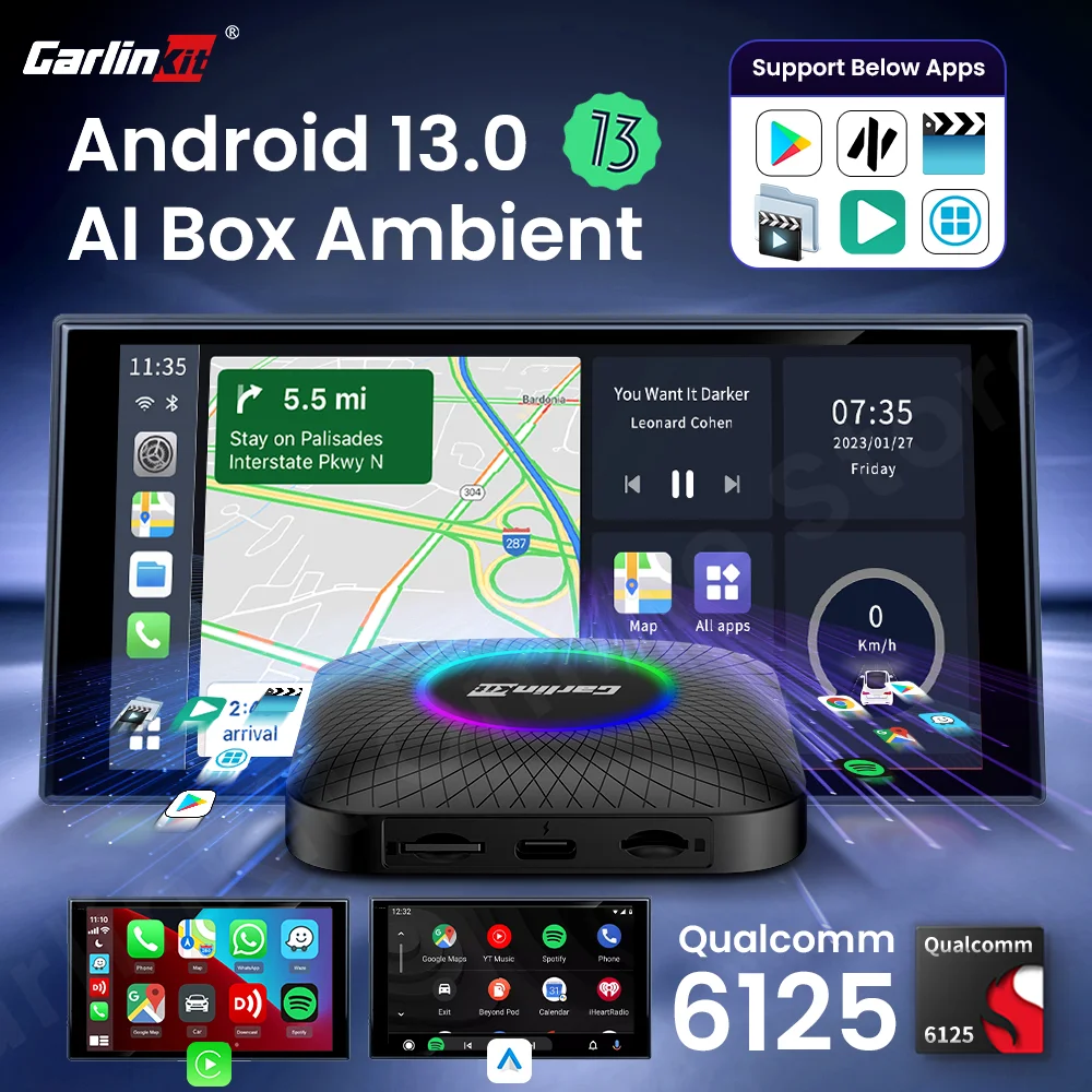 Carlinkit-Tv-Box-Android-13-LED-CarPlay-Android-Auto-Wireless-Adapter-Support-Youtube-Netfilx ...