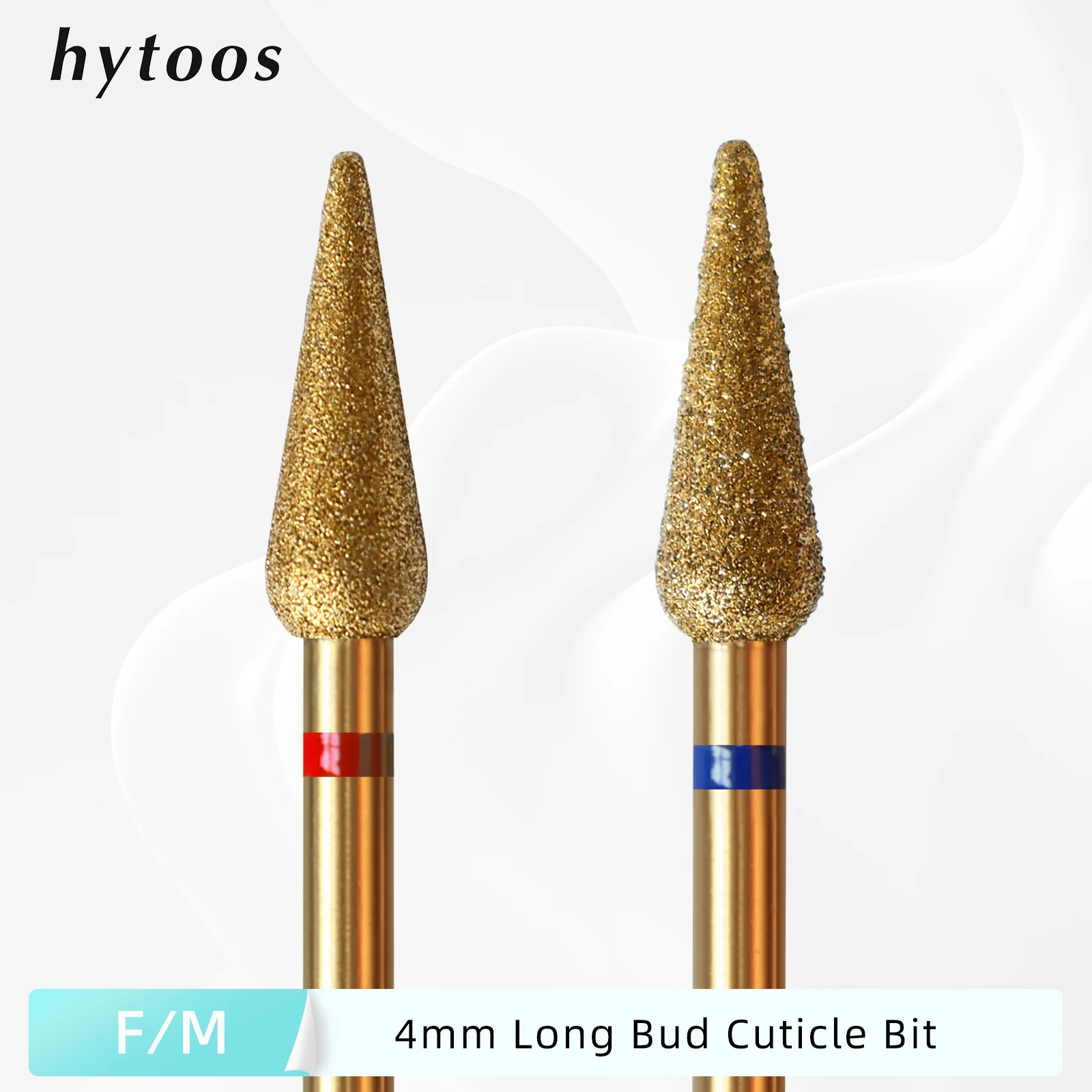 HYTOOS-4mm-Long-Bud-Cuticle-Clean-Nail-Drill-Bit-Titanium-Russian ...