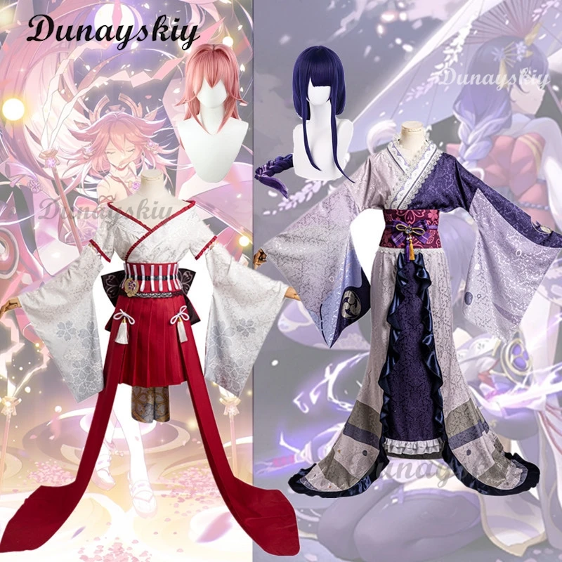 Genshin-Impact-Raiden-Shogun-Cosplay-Yae-Miko-Cosplay-Costume-Fantasy ...
