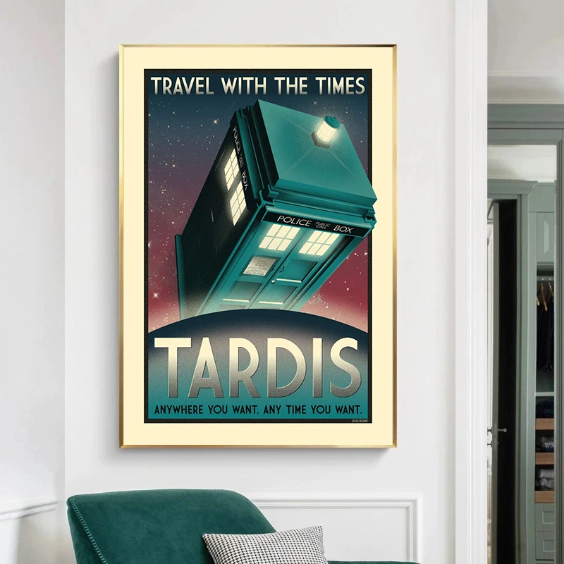 Resumo Retro Modern Now Boarding Tarot Poster, Canvas Painting ...