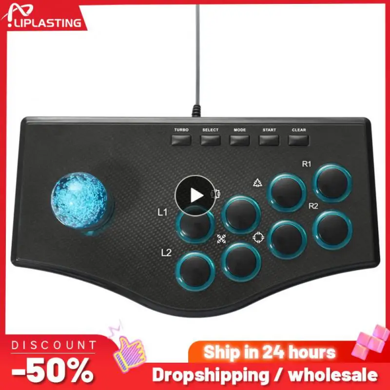 Arcade-Fight-Stick-Street-Fighting-Joystick-Controlador-Gamepad-para ...