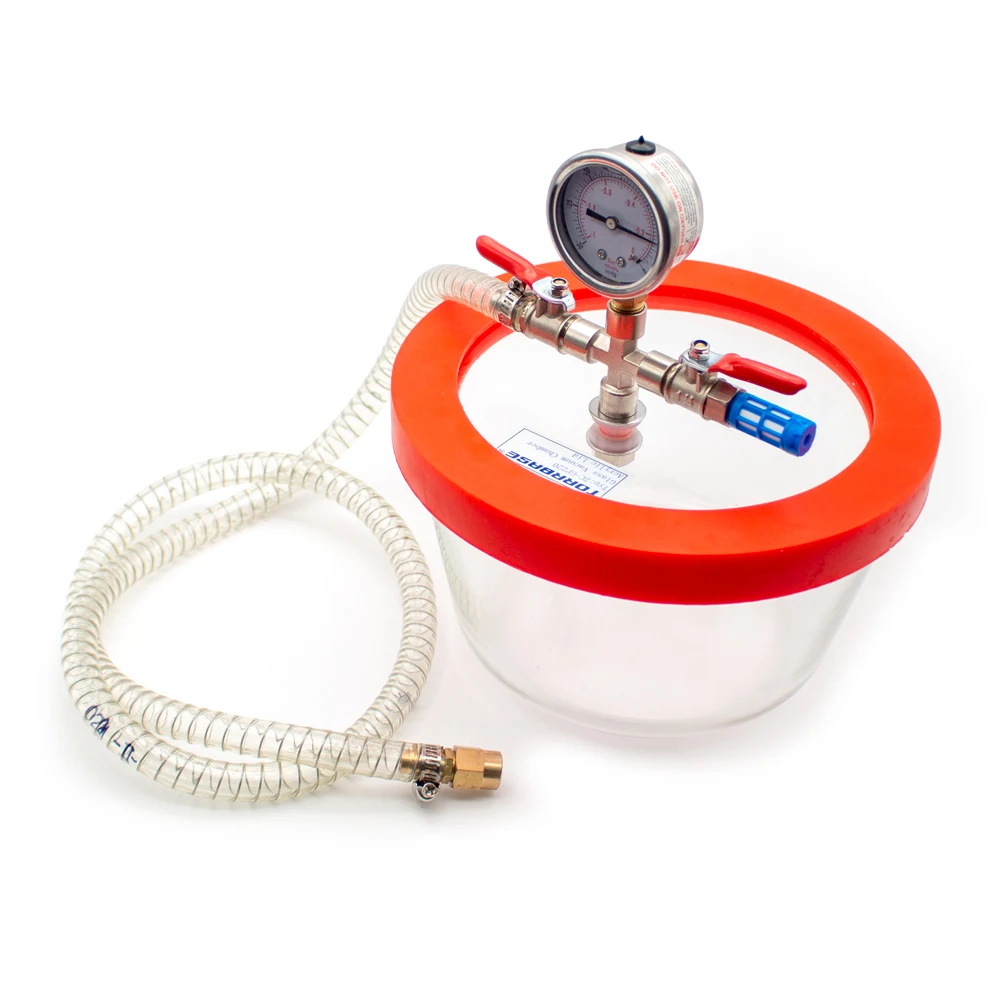 3L-Transparent-Acrylic-Vacuum-Barrel-Defoaming-Vacuum-Chamber-Silicone ...