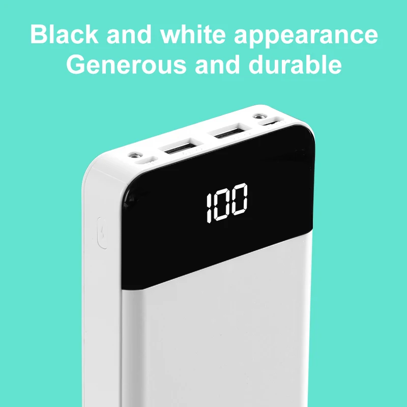 18650-Battery-Power-Bank-Case-Dual-USB-Type-C-LCD-Digital-Display-for ...