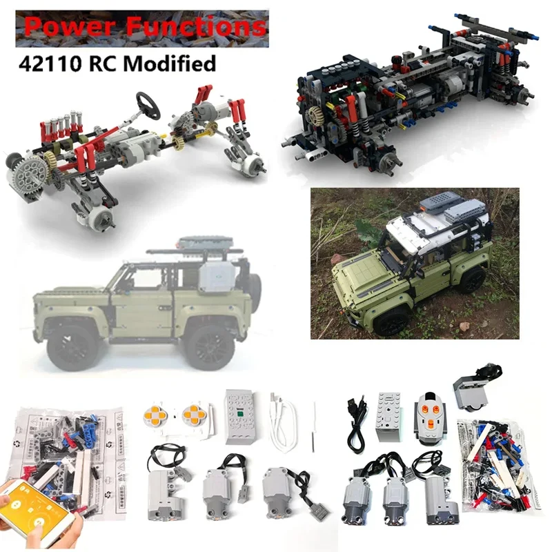 MOC-Custom-Technical-App-Controle-RC-Motor-Set-Modifica-o-Building ...