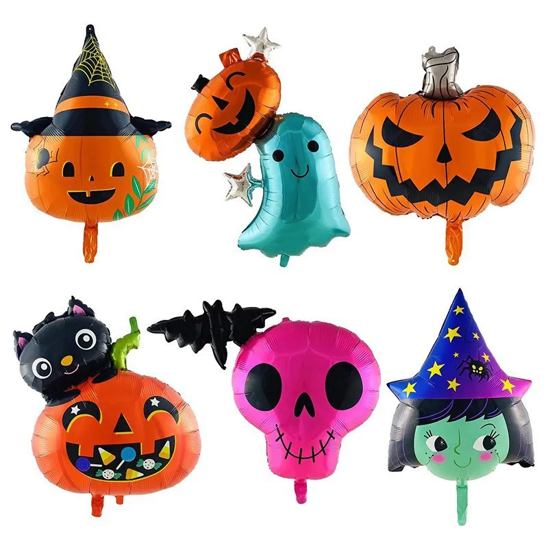 Halloween-Cat-and-Candy-Pumpkin-Ghost-All-Saints-Witch-Bat-Skull-Shape ...