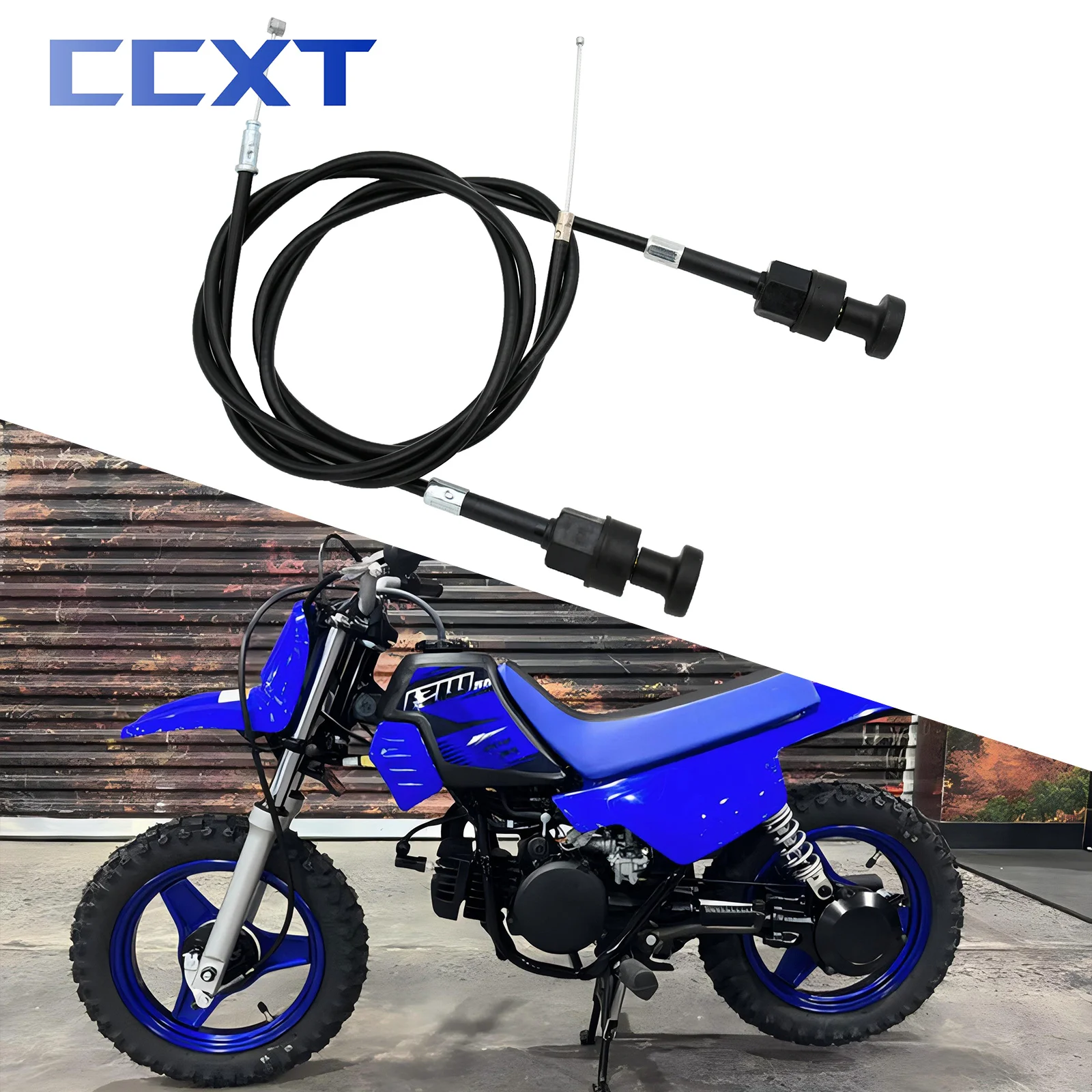 Dirt-Bike-Motorcycle-760mm-940mm-Damper-Cable-Pull-Choke-Cable-Throttle ...