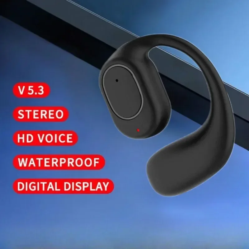 Original-NEW-K8-TWS-Single-Ear-Bluetooth-Earphones-Sports-Earphones-with-Hanging-Ear-Stereo ...