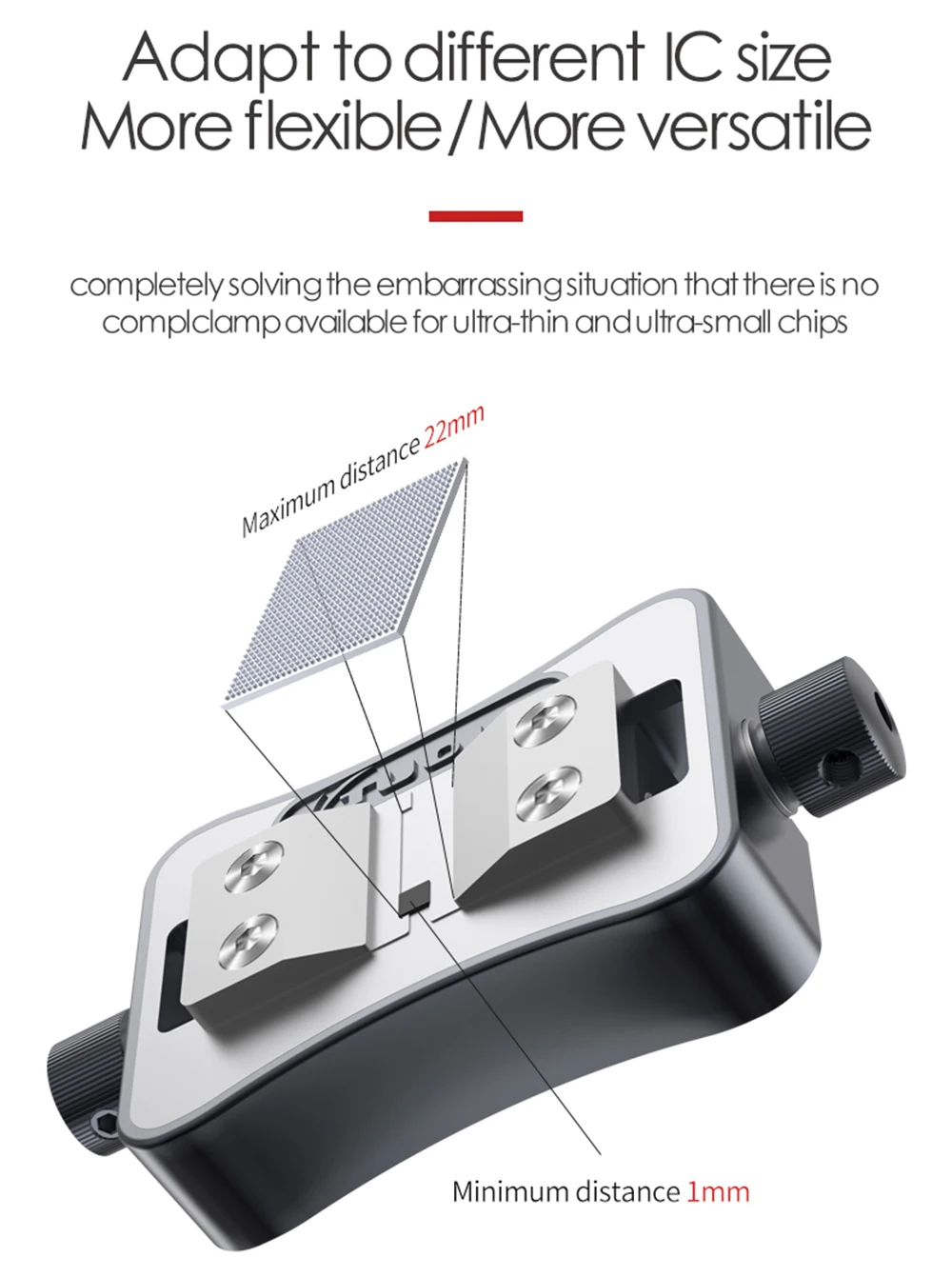 Tuoli-TL-15A-Universal-BGA-IC-Glue-Remove-Fixture-Double-Bearings-PCB ...