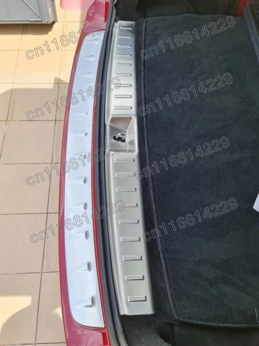 Rear Bumper Protector Sill Trunk Tread Plate Cover Trim For Mercedes ...