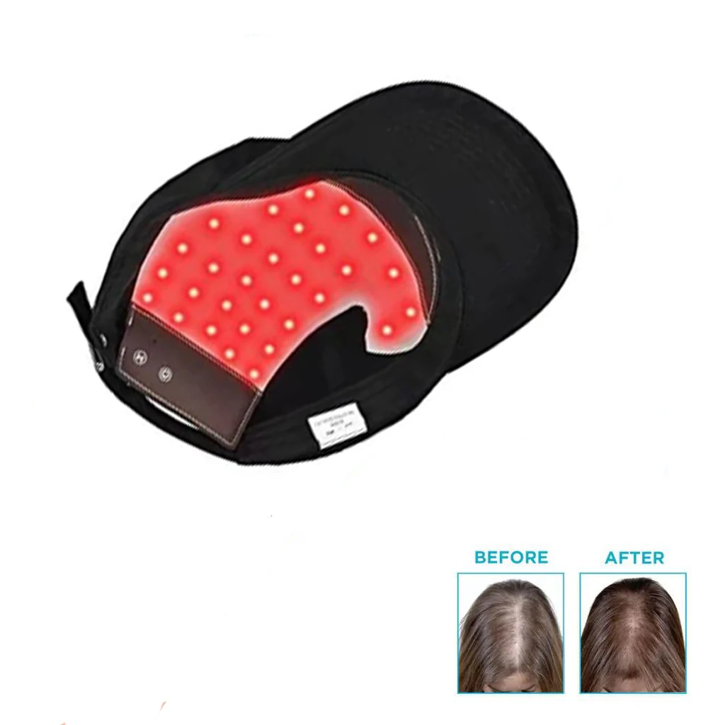 LED-Red-Light-Therapy-Cap-Hair-Growth-Hat-Red-Infrared-Light-Therapy ...