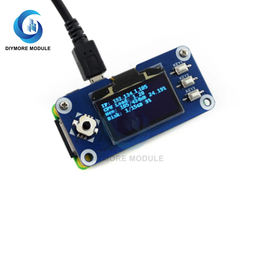 128x64-Pixels-SPI-I2C-IIC-Interface-Embedded-Controller-1-3-Inch-OLED ...