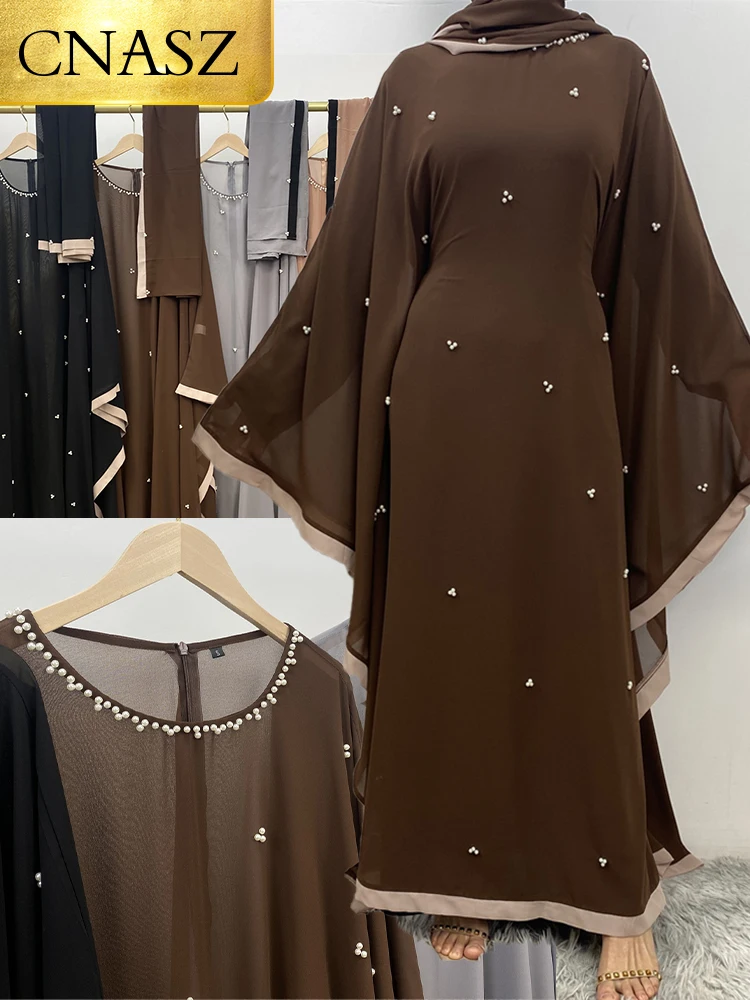 New Muslim Abayas Moroccan Caftan Islamic Clothing For Women Fashion ...