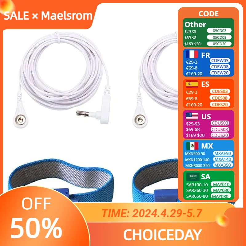 Grounding-Blue-Wrist-Band-2-Sets-For-Healthy-Earthing-Energy-With-2 ...