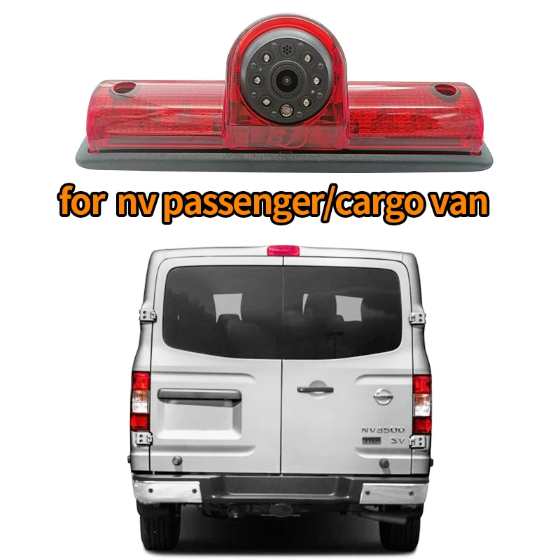 Car HD Night Vision Rear Camera High Mounted Brake Light Reversing ...