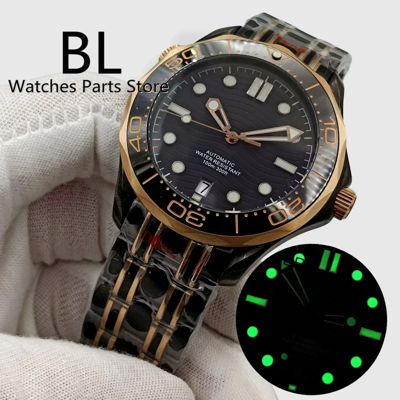 BLIGER-41mm-Watch-For-Men-NH35-Automatic-Reloj-Hombre-6-O-clock-Date ...