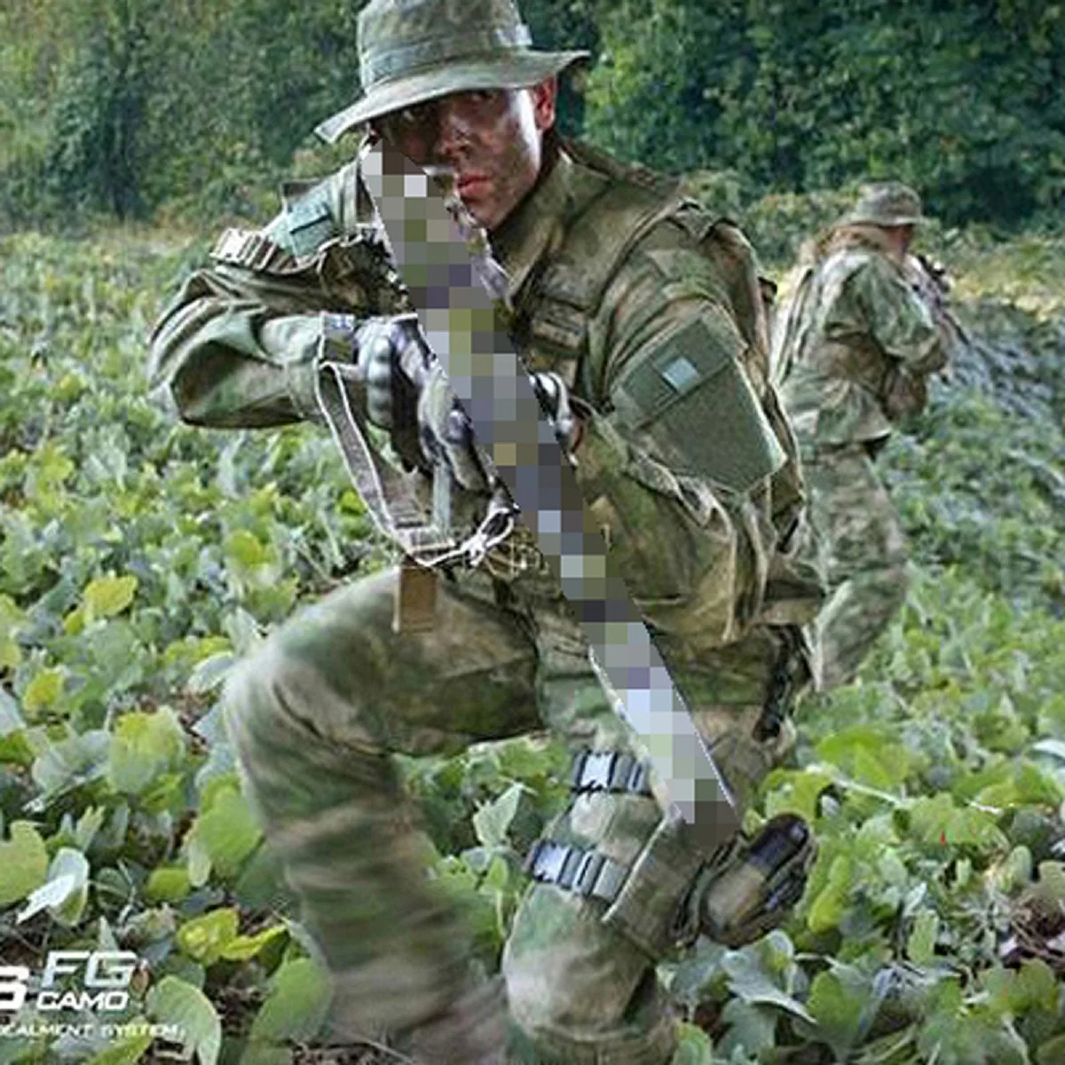 Airsoft Woodland Camo Loadout