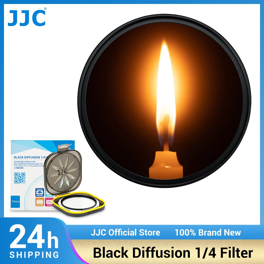JJC-Black-Pro-Mist-1-4-Diffusion-Camera-Filter-Cinematic-Effect-Filter ...