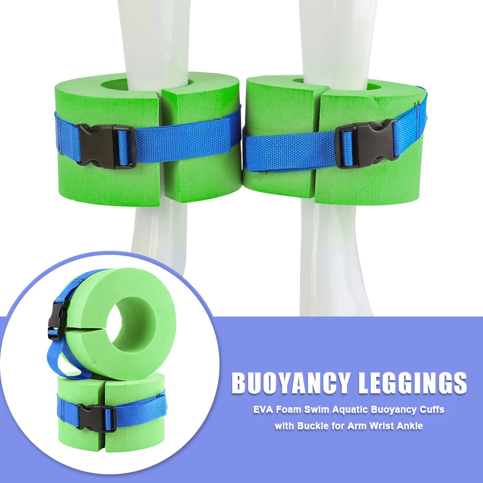 Water Leg Weights For Pool Exercise 2-Pack Foam Swim Cuffs For Water ...