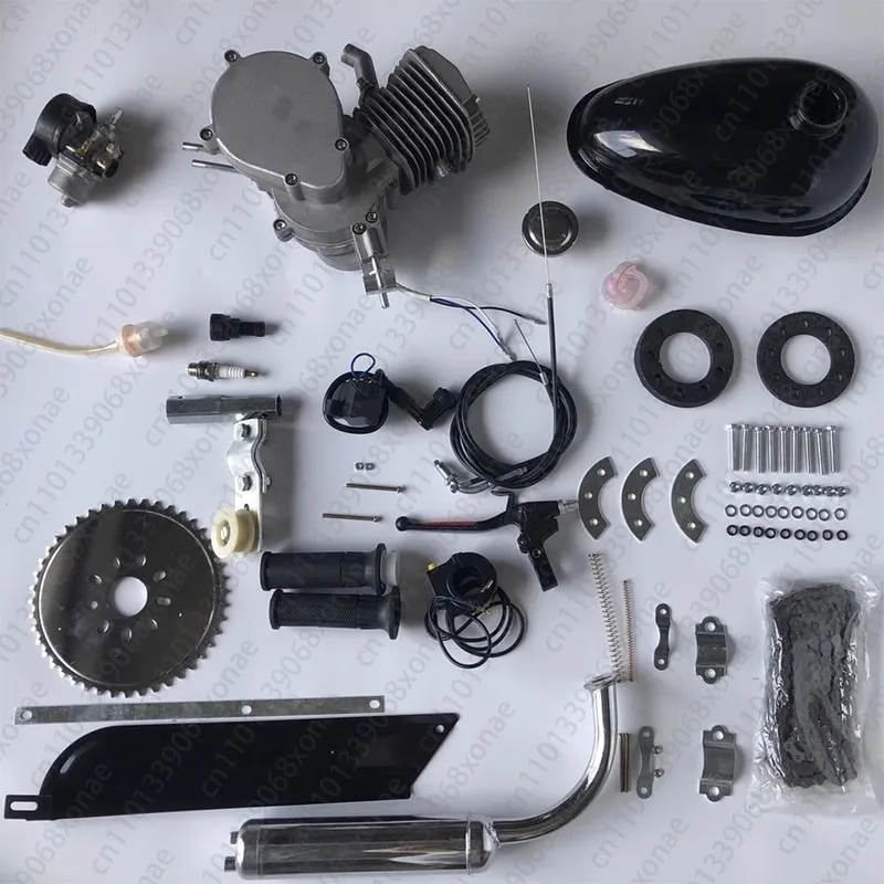 Bicycle Conversion Engine, 80cc Mini Small Engine Kit, DIY 2-stroke ...
