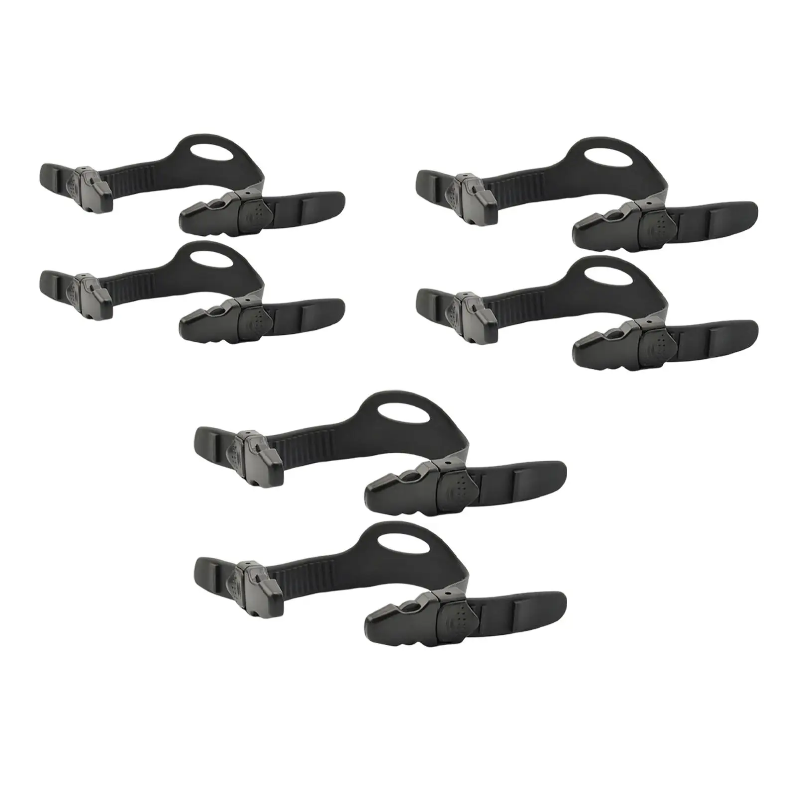 2Pcs Rubber Fin Straps Adjustable Set Diving Accessory for Scuba Fin ...