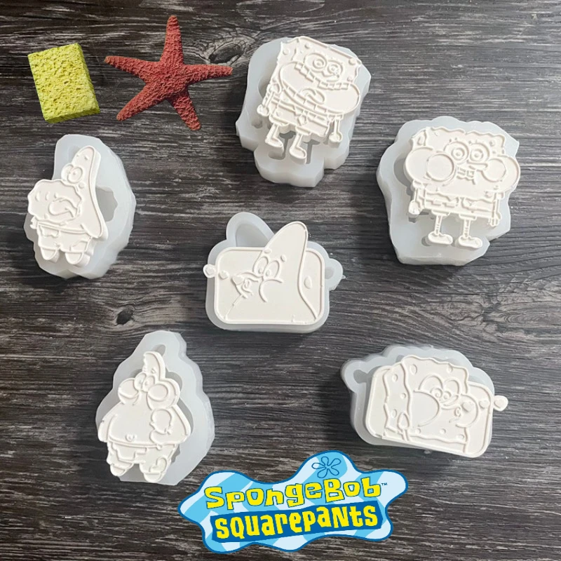 SpongeBob-Silicone-Mould-Flipping-Candy-Mould-Cartoon-Decoration-Moulds ...