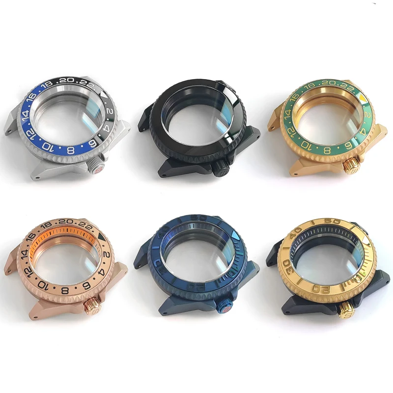 Matte-Black-Rose-Gold-SKX007-Watch-Case-3-O-Clock-For-NH35-NH36 ...